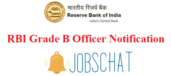 RBI Grade B Officer Notification 2018 | Apply 166 Grade B Officer Jobs ...