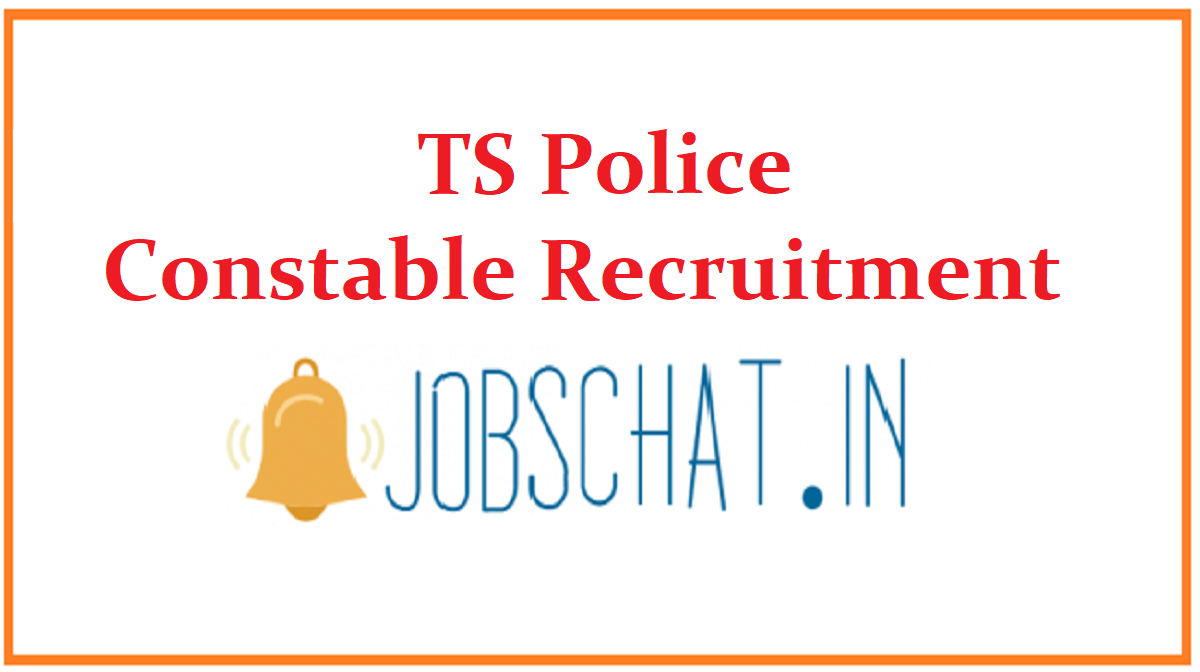 TS Police Constable Recruitment 2020 | Police Constable, Fireman Jobs