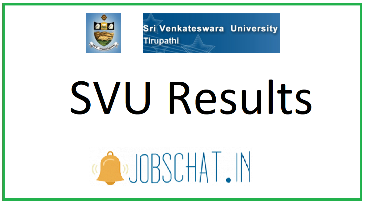 SVU Results 2020 Released | SV University UG & PG Mark List SVU Results 2020 Released | SV University UG & PG Mark List