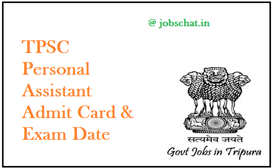 TPSC Personal Assistant Admit Card 2018 | PA Grade-II Prelims Exam Date