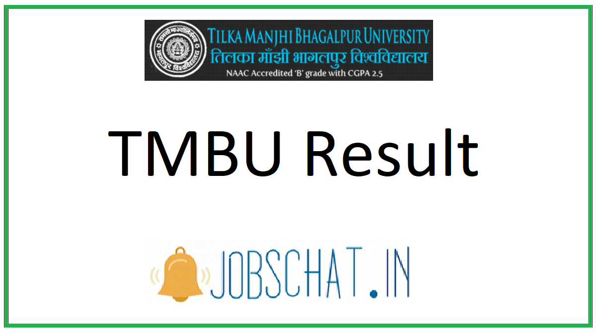 TMBU Result 2020 Out | UG, PG Results & TMBU Marks Memos