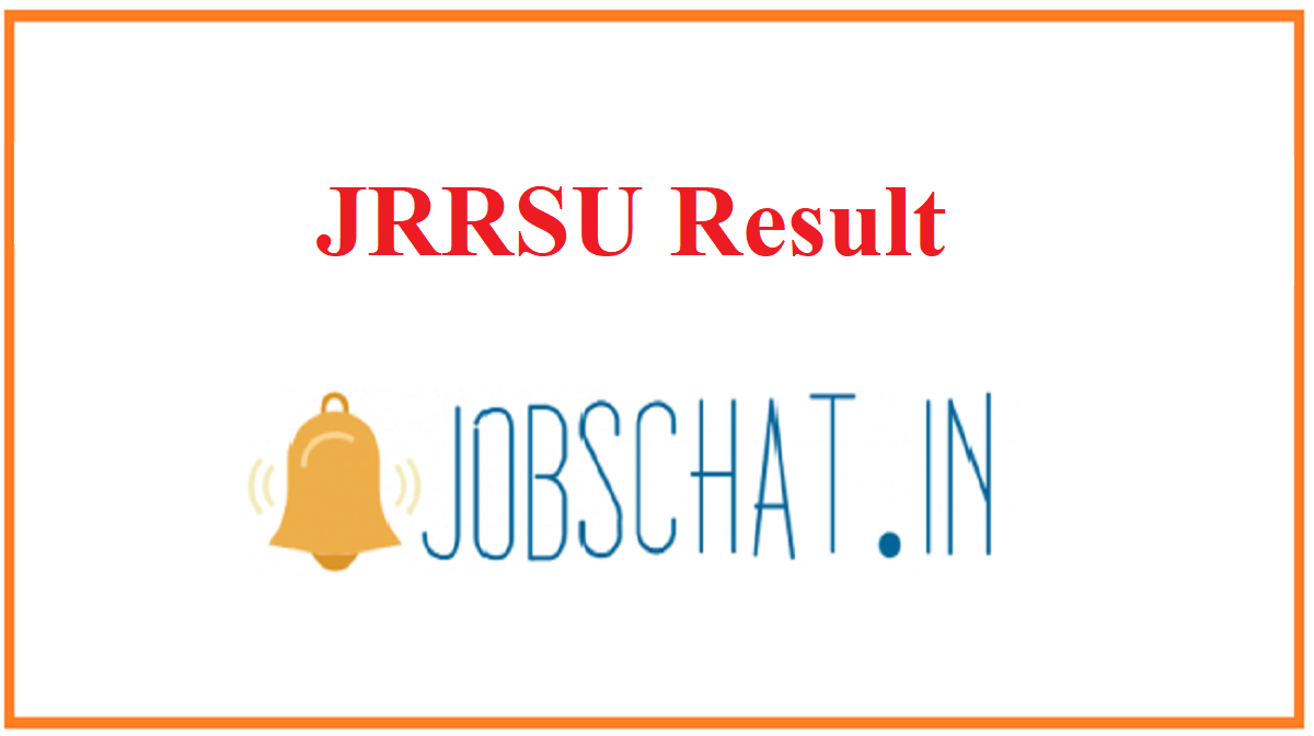 JRRSU Results 2020 Out || Check UG, PG (All Semester) Results