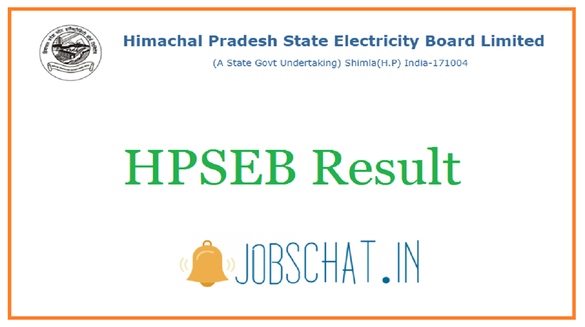 HPSEB Result 2021 Out - Junior Helper & T/ Mate Merit List