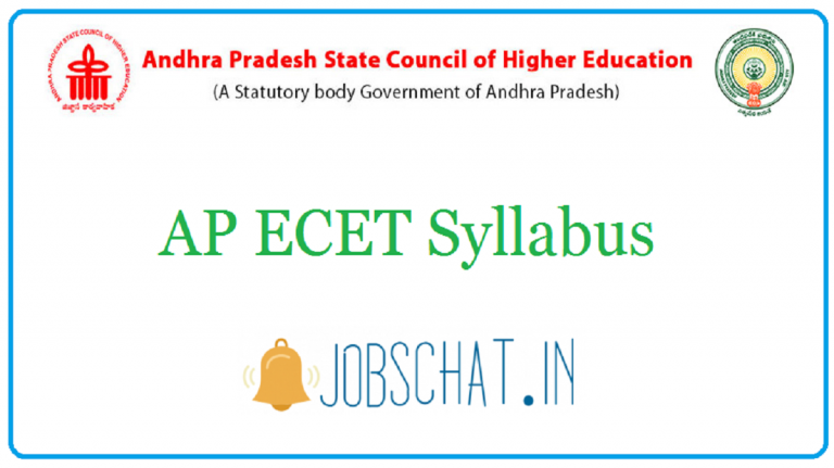 AP ECET Syllabus 2020 | AP ECET Syllabus & Exam Pattern