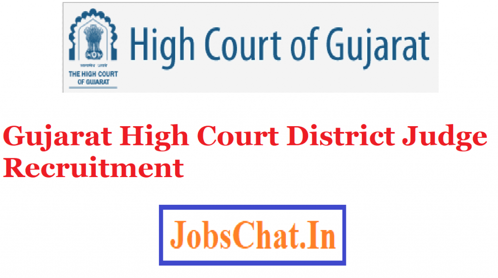 Gujarat High Court District Judge Recruitment 2020 | 34 Vacancies Gujarat High Court District Judge Recruitment 2020 | 34 Vacancies