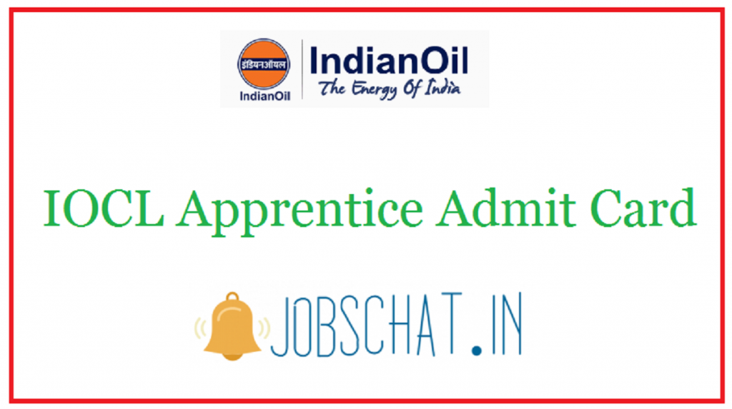 IOCL Apprentice Admit Card 2020 Out - 06.12.20 Exam Date
