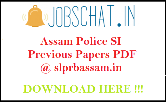 Free Download Assam Police Si Previous Papers Pdf