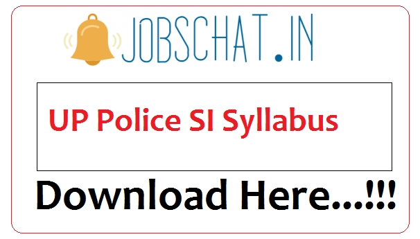 UP Police SI Syllabus 2019 | uppbpb.gov.in Utter Pradesh SI Exam Pattern