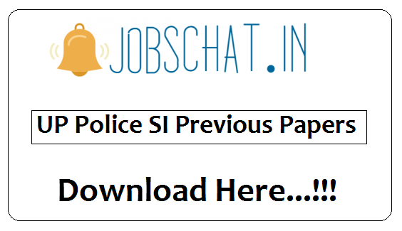 UP Police SI Previous Papers | UP Police Sub Inspector Model Papers