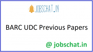 BARC UDC Previous Papers - Steno Model Papers