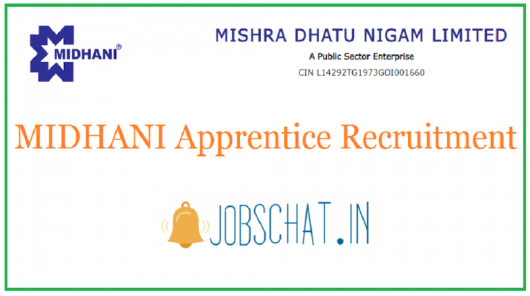 MIDHANI Apprentice Recruitment 2020 - 158 Apprentice Seats