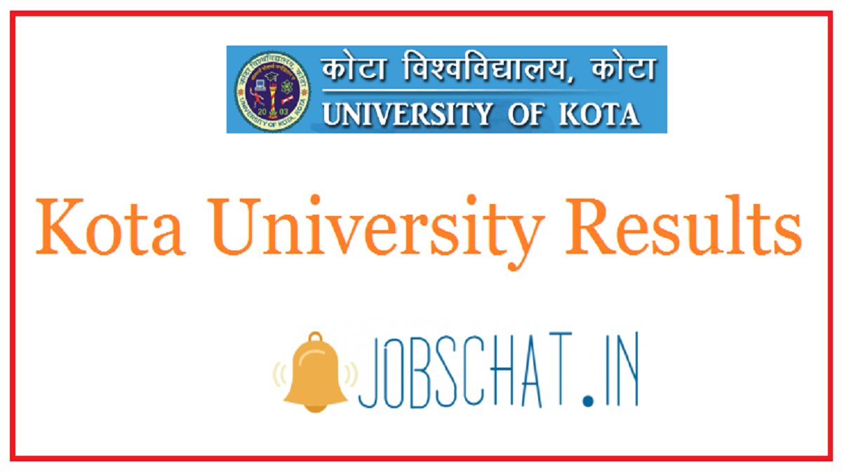 Kota University Results 2020 Out | UG, PG Result, Marks Memos