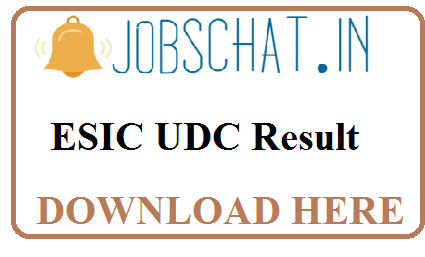 ESIC UDC Result 2019 Out | Get Answer Key, Cutoff Marks & Merit List