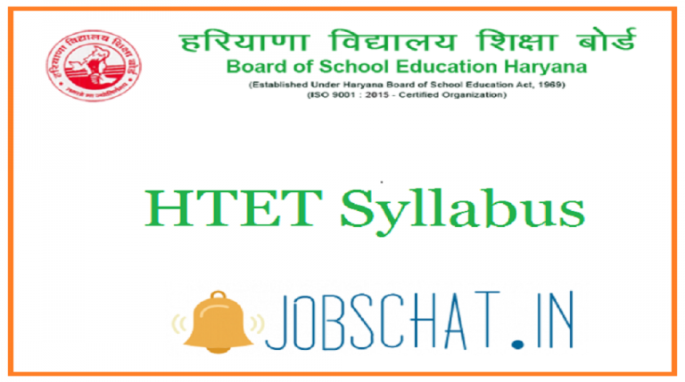 HTET Syllabus 2020-21 - Level 1, 2, 3 Haryana TET Exam Pattern