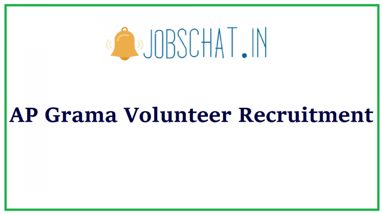 AP Grama Volunteer Recruitment 2020 Out - 6719 Posts
