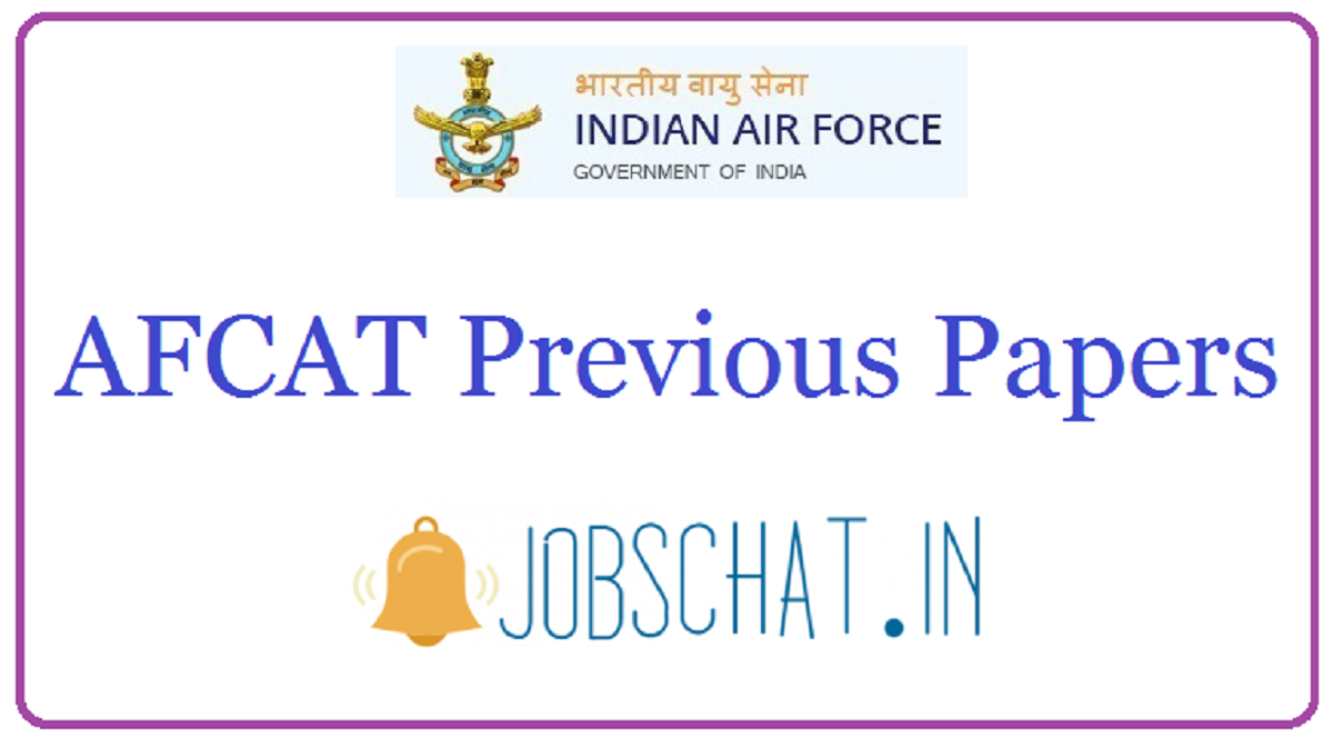 AFCAT Previous Papers (Free Download) - EKT Question Papers