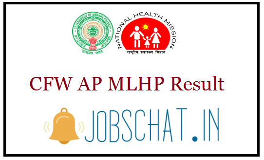 CFW AP MLHP Result 2019 Out | AP Health MLHP Merit List