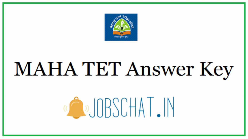 MAHA TET Answer Key 2020 OUT | Maharashtra TET Answer Key MAHA TET Answer Key 2020 OUT | Maharashtra TET Answer Key