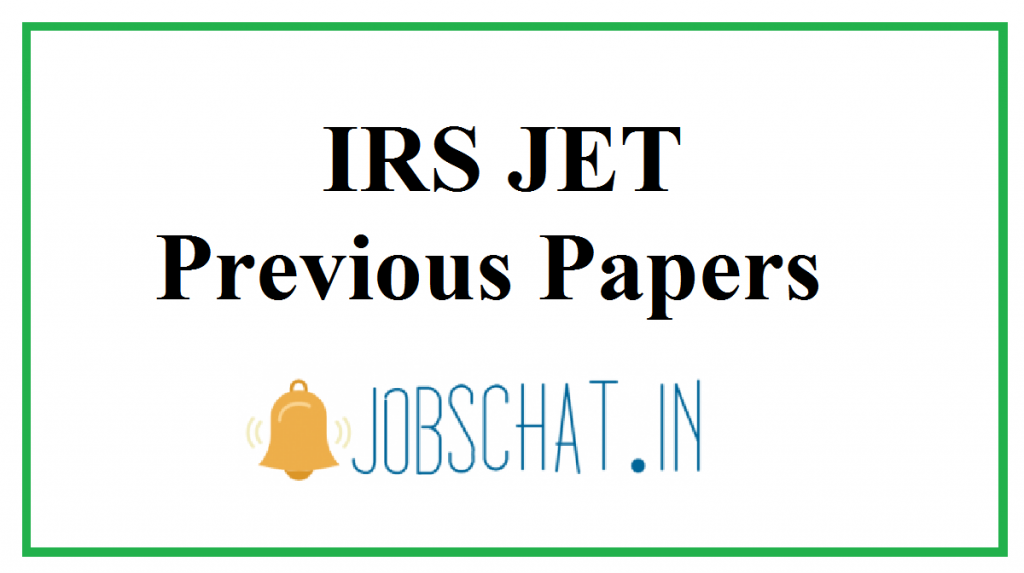 IIRS JET Previous Papers | Download IIRS JET Model Papers