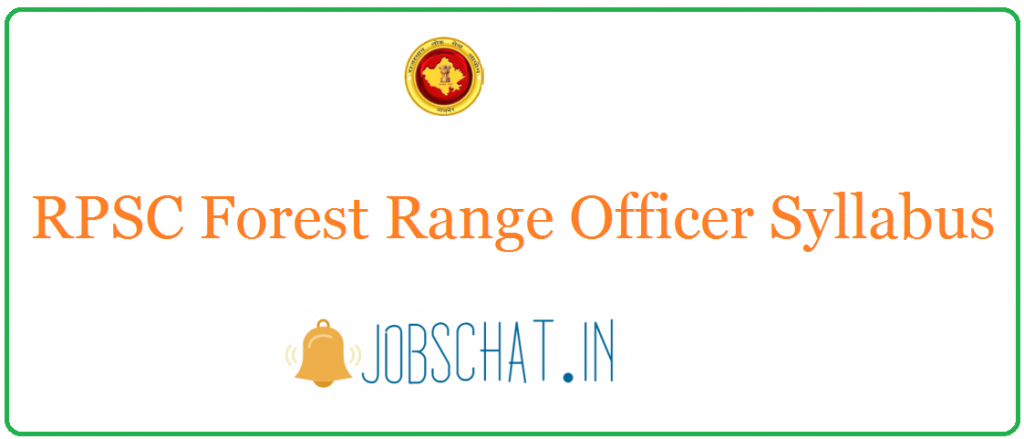 RPSC Forest Range Officer Syllabus 2020 | ACF Exam Pattern
