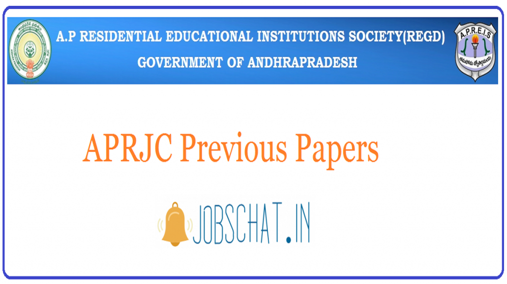 APRJC Previous Papers | APRJC Previous Question Papers