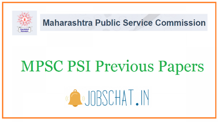MPSC PSI Previous Papers | MPSC ASO STI Old Question Papers