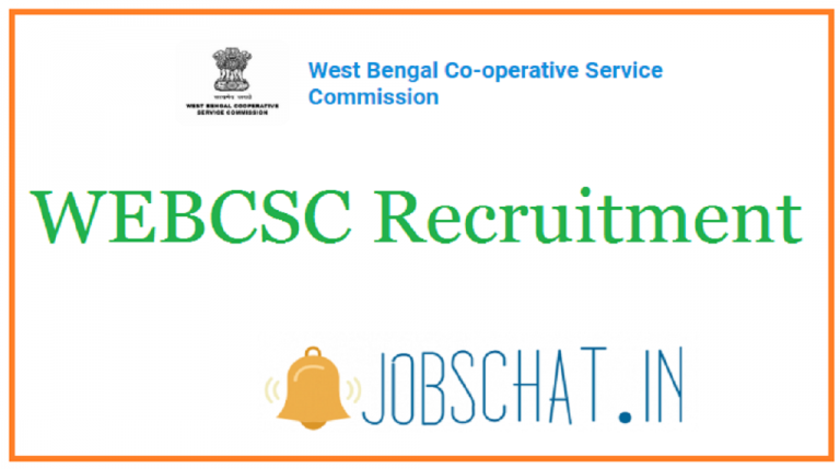 WEBCSC Recruitment 2020 - 92 Clerk, Staff Officer Jobs