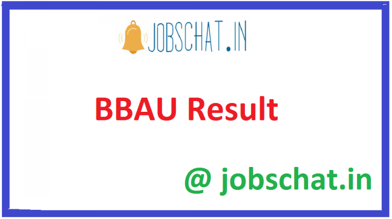 BBAU Result 2021 (OUT) - UG & PG (All Courses) Results