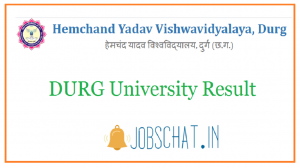 DURG University Result 2021 Out - UG, PG Hemachand Yadav Result