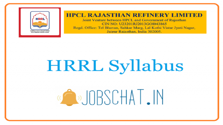 HRRL Syllabus 2020 | HPCL HRRL Engineer, HR Exam Pattern