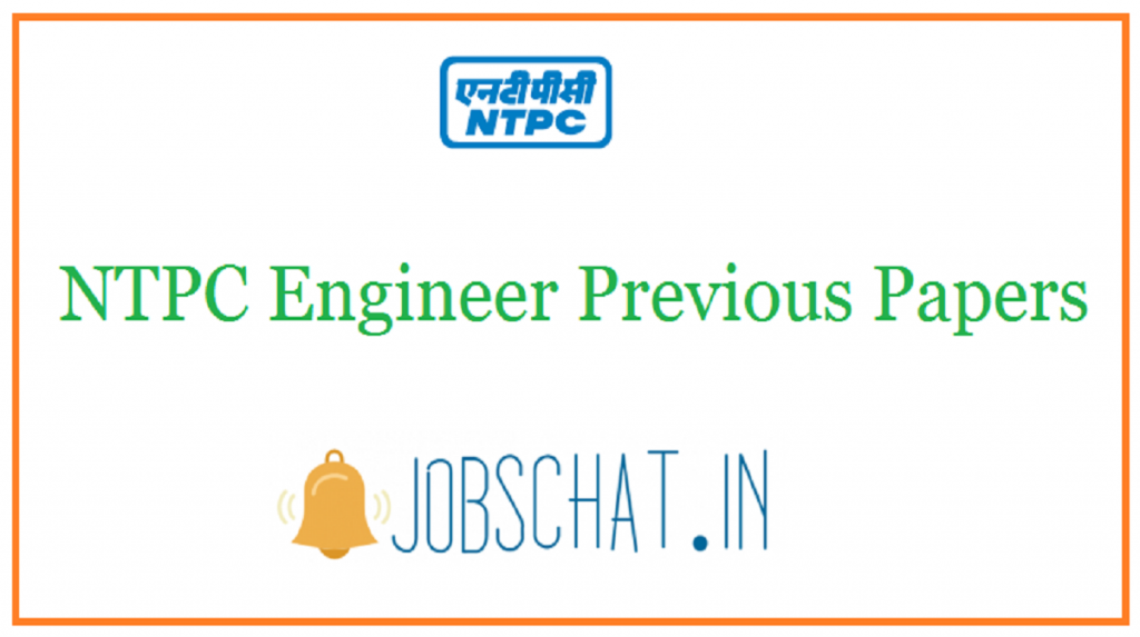 NTPC Engineer Previous Papers | Experienced Engineer Model Papers