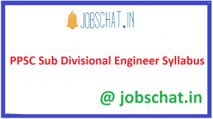 PPSC Sub Divisional Engineer Syllabus 2021 - Exam Pattern