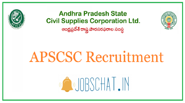 APSCSC Recruitment 2020 - 108 Technical Assistant, CA Posts