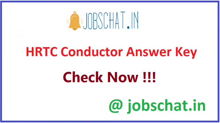 HRTC Conductor Answer Key 2020 (OUT) - HPSSSB Conductor Cut Off
