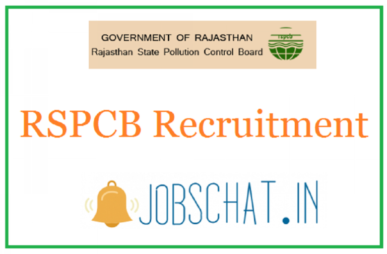 RSPCB Recruitment 2021 - 114 JSO, JEN Vacancy