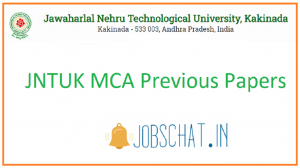 JNTUK MCA Question Papers - All Semsters Regular/ Supply