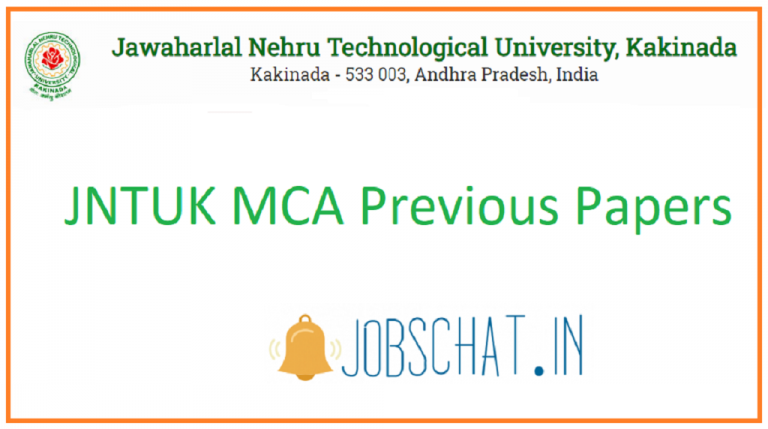JNTUK MCA Question Papers - All Semsters Regular/ Supply JNTUK MCA Question Papers - All Semsters Regular/ Supply