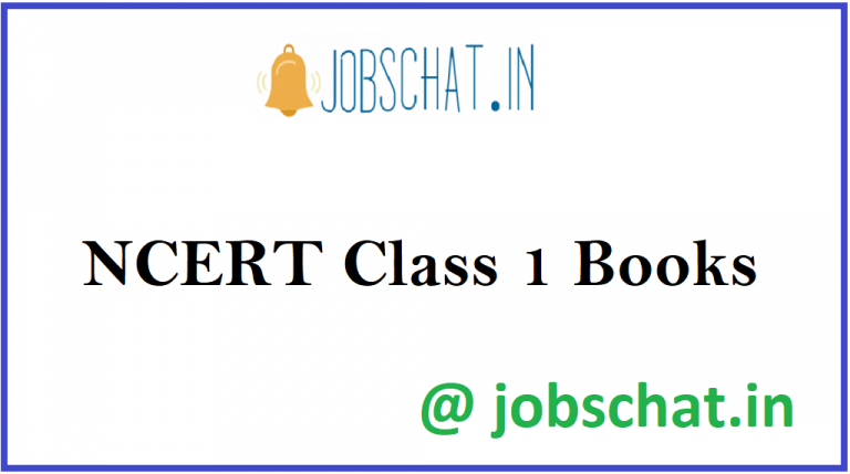 NCERT Class 1 Books - NCERT Books For Class 1