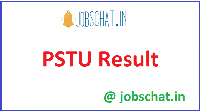 PSTU Result 2021 (OUT) - Potti Sreeramulu Telugu University