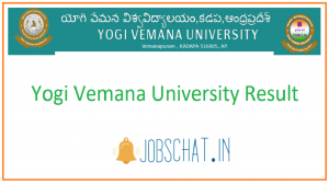 YVU Results 2022 - LLB, BA, B.Sc, B.Com, MA, M.Sc, Results