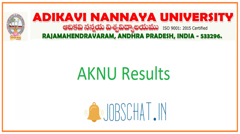AKNU Results 2022 - Degree, PG Regular, Backlog Results