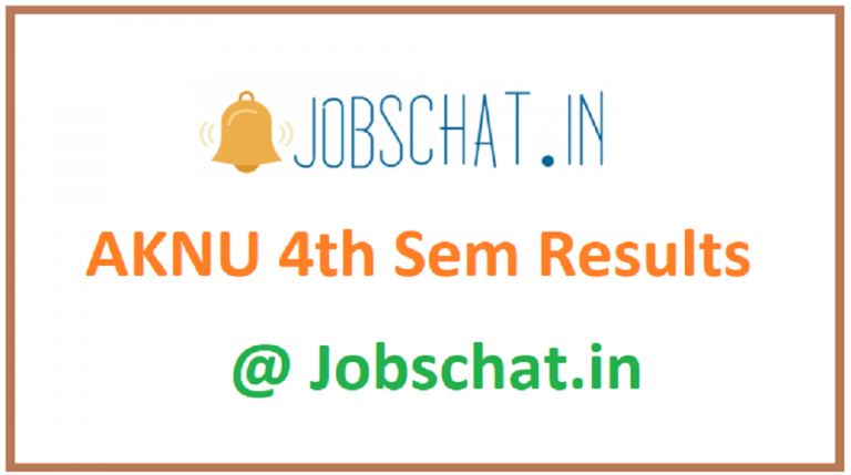 AKNU 4th Sem Results 2022 Out - UG, PG 4th Sem Results