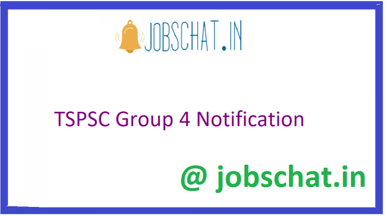 TSPSC Group 4 Notification 2022 - 9168 TS Group 4 Posts