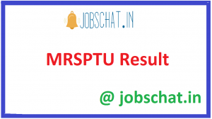 MRSPTU Result 2021 (Released) - UG & PG Sem Result
