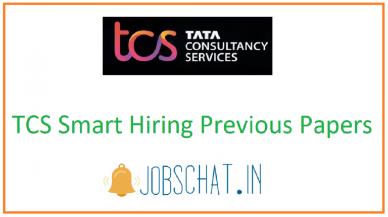TCS Smart Hiring Previous Papers - Download Placement Papers