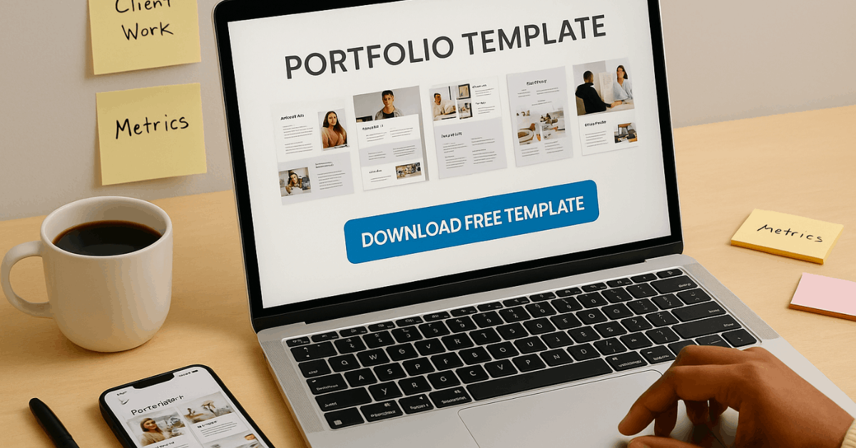 How To Build A Portfolio That Gets Noticed — Free Samples Inside